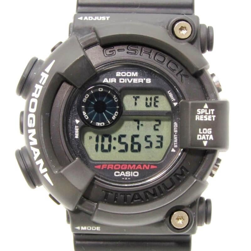 G-SHOCK CASIO Gショック DW-8200Z-1T フロッグマン メンインブラック MEN IN BLACK FROGMAN MIB デジタル 本体のみ ブラック 黒 ...