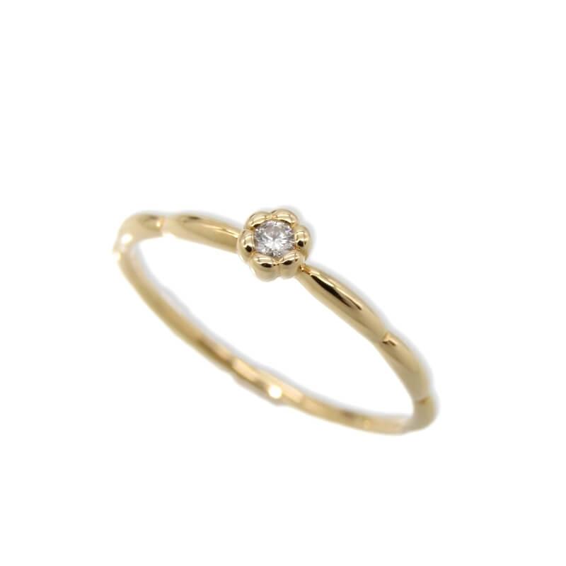 美品 Orefice オレフィーチェ リング エマ K18YG ダイヤモンド 0.03ct SIクラス 4月誕生石 イエローゴールド レディース 12号 28008059 : クラシック ...