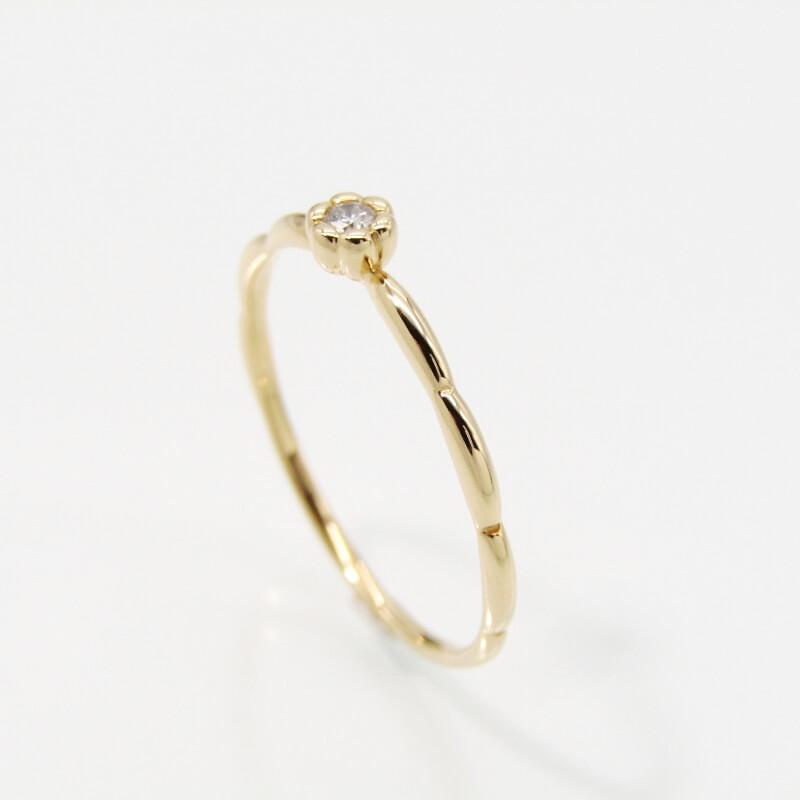 美品 Orefice オレフィーチェ リング エマ K18YG ダイヤモンド 0.03ct SIクラス 4月誕生石 イエローゴールド レディース 12号 28008059 : クラシック ...