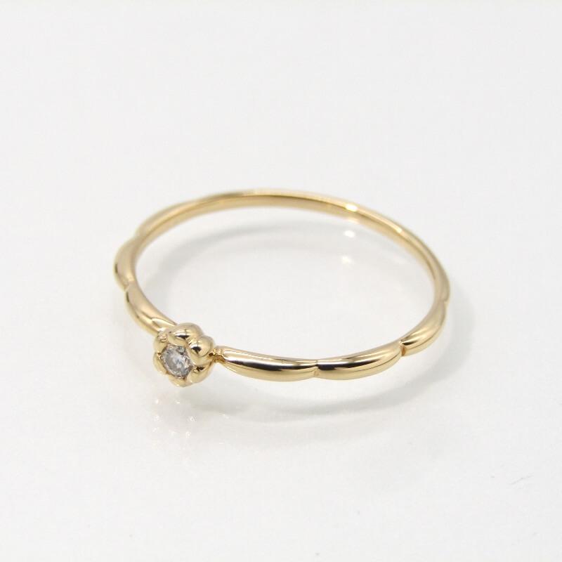 美品 Orefice オレフィーチェ リング エマ K18YG ダイヤモンド 0.03ct SIクラス 4月誕生石 イエローゴールド レディース 12号 28008059 : クラシック ...