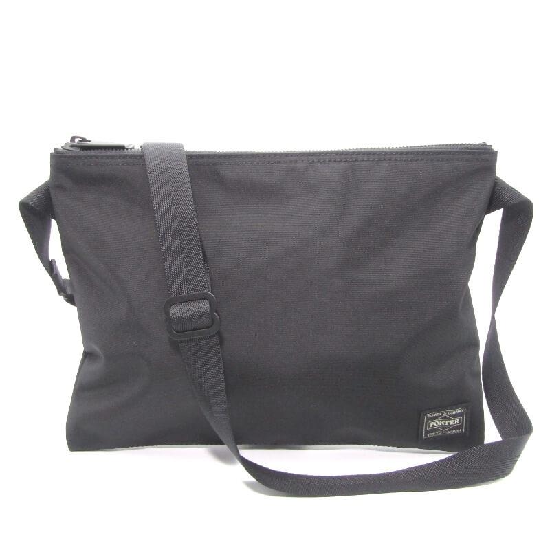 PORTER 美品 ポーター JOIN SACOCHE 872-07647 ジョイン サコッシュ ショルダーバッグ ナイロン 日本製 ブラック ...