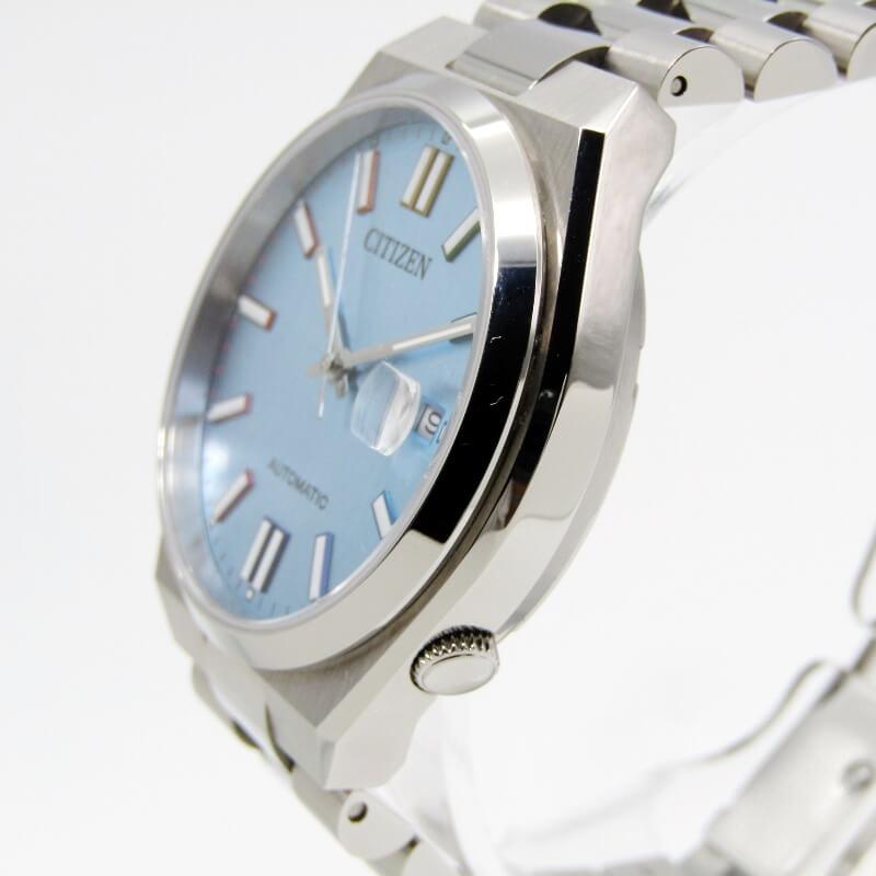 CITIZEN 美品 シチズン TSUYOSA COLLECTION NJ0151-53L 自動巻き 8210-S126967 ツヨサ コレクション 40mm 2024年 メンズ ブルー ...