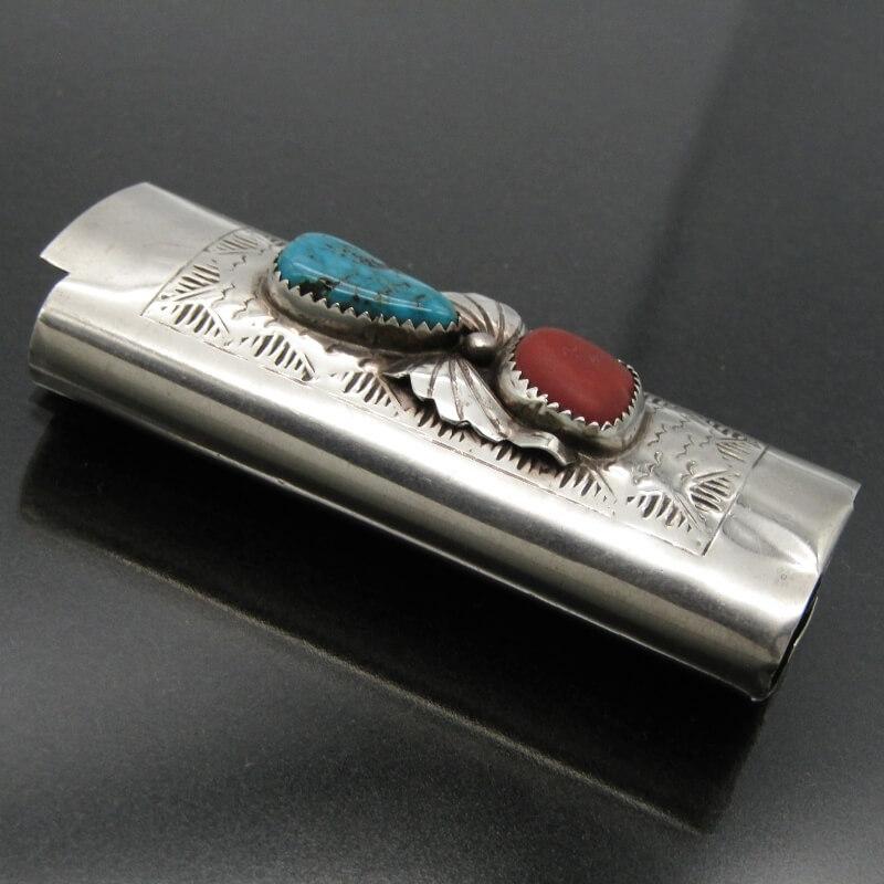 Navajo ナバホ族 ライターケース BYE刻印 ターコイズ コーラル シルバー 28009358 : クラシック - 通販 - Yahoo ...