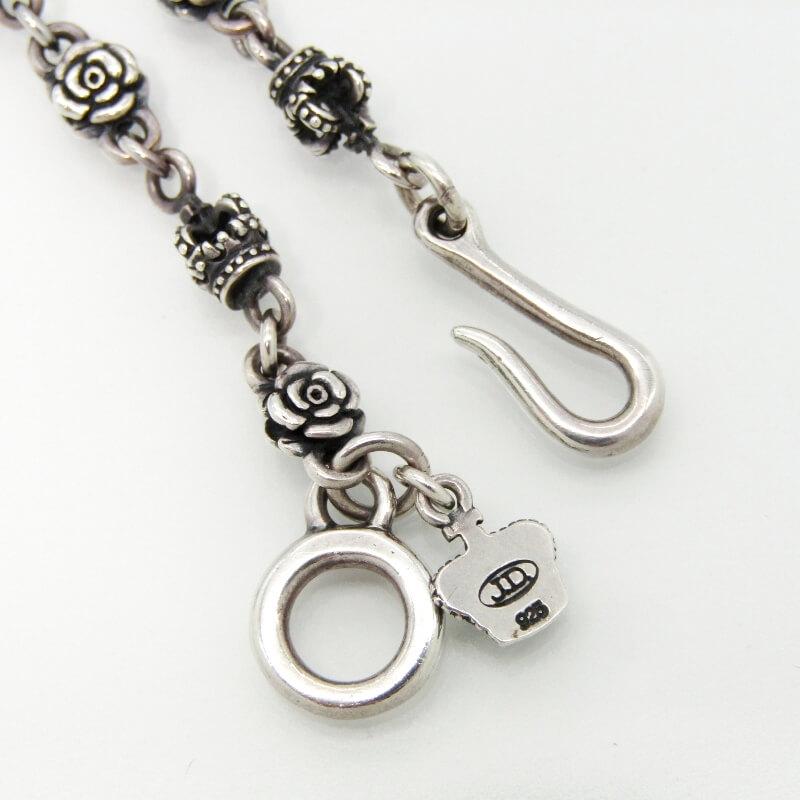 JUSTIN DAVIS ジャスティンデイビス ネックレス SNJ211 WICKED ROSE CHAIN ウィキッド ローズ チェーンSV925 ユニセックス 28009708 ...