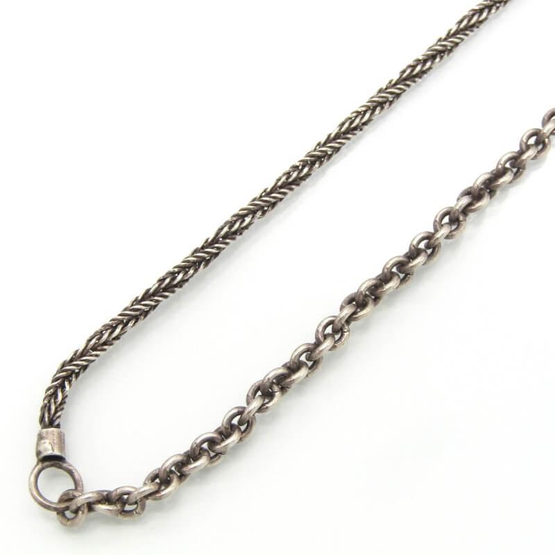 iolom イオロム ブレスレット Composite Double Chain Bracelet&Choker コンポジット 2連 チェーン チョーカー SV950 28009732 ...