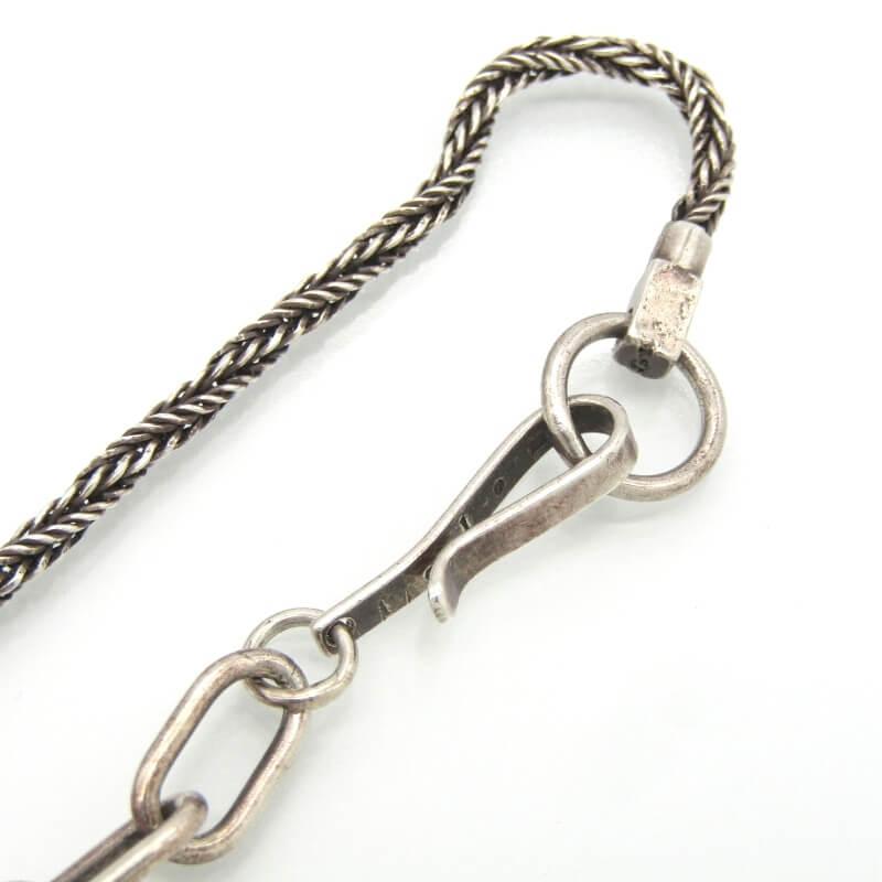 iolom イオロム ブレスレット Composite Double Chain Bracelet&Choker コンポジット 2連 チェーン チョーカー SV950 28009732 ...
