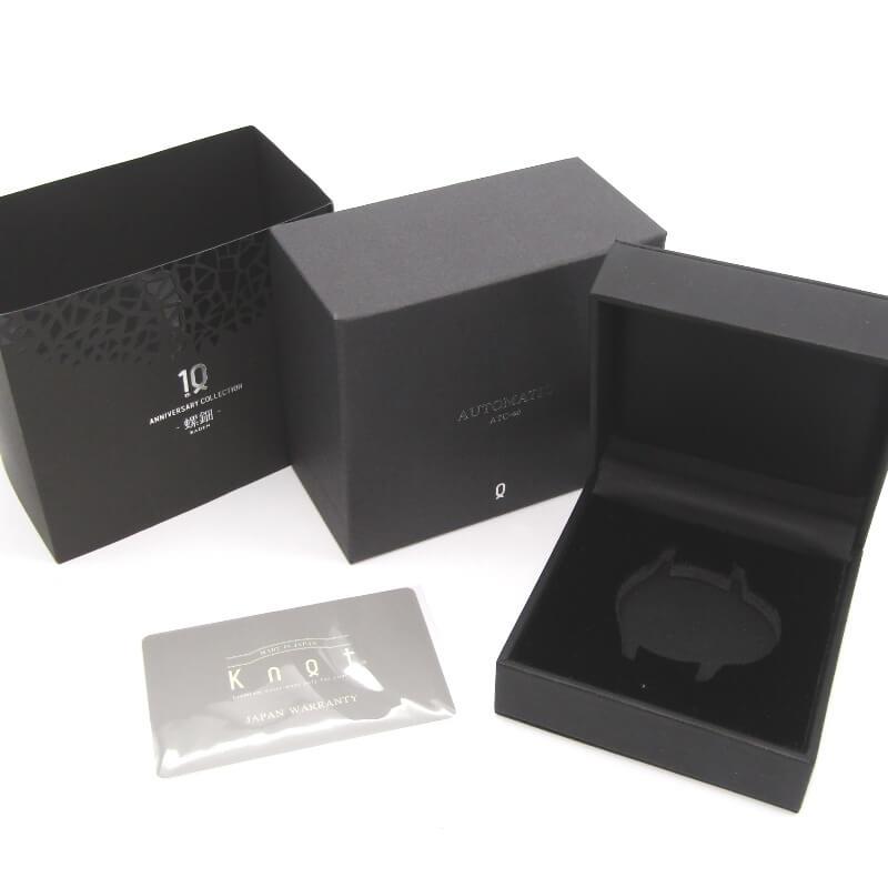 Knot ノット 螺鈿 Raden ATC-40SVBKSV-JR_LD-16SVBK 自動巻き 10周年記念 クロノグラフ 40mm 日本製 ...