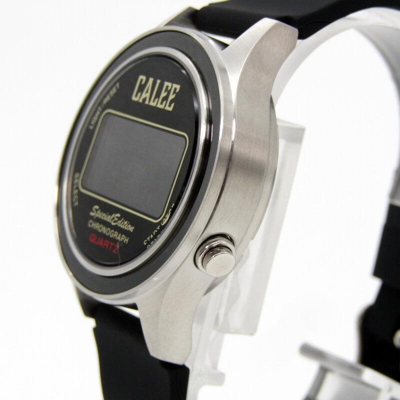 CALEE 未使用 × VAGUE WATCH CO. キャリー 腕時計 CL-VWC001 DG2000 SPORT TYPE DIGITAL ヴァーグウォッチ コラボ 黒 28010688 ...