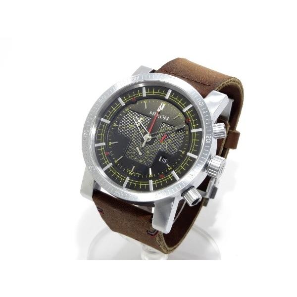 NIXON ニクソン THE MAGNACON マグナコン レザー A458019 時計 メンズ クロノグラフ【中古】30004451 ...