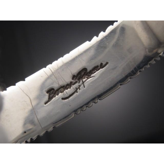 Bitsoi Russell ナバホ族 バングル インレイ ブレスレット ビソイ・ラッセル インディアンジュエリー 中古【中古 ...