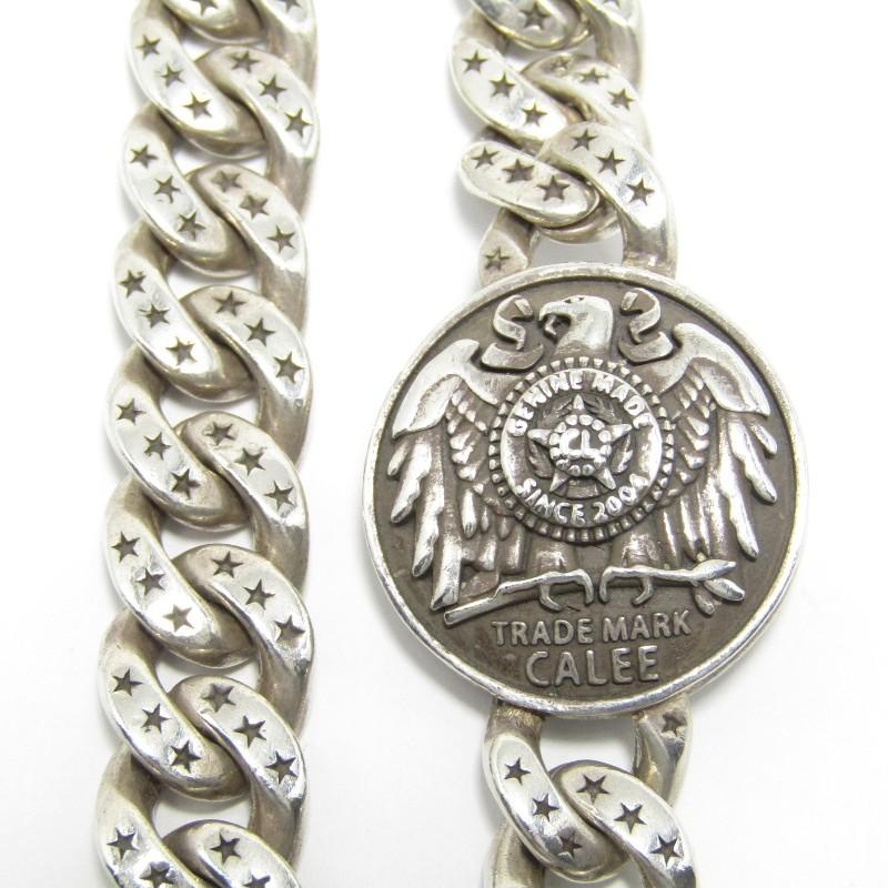 CALEE キャリー ウォレットチェーン コンチョ 17AW046AC Silver Concho Wallet Chain イーグル シルバー925 中古 30009441 : クラシック ...