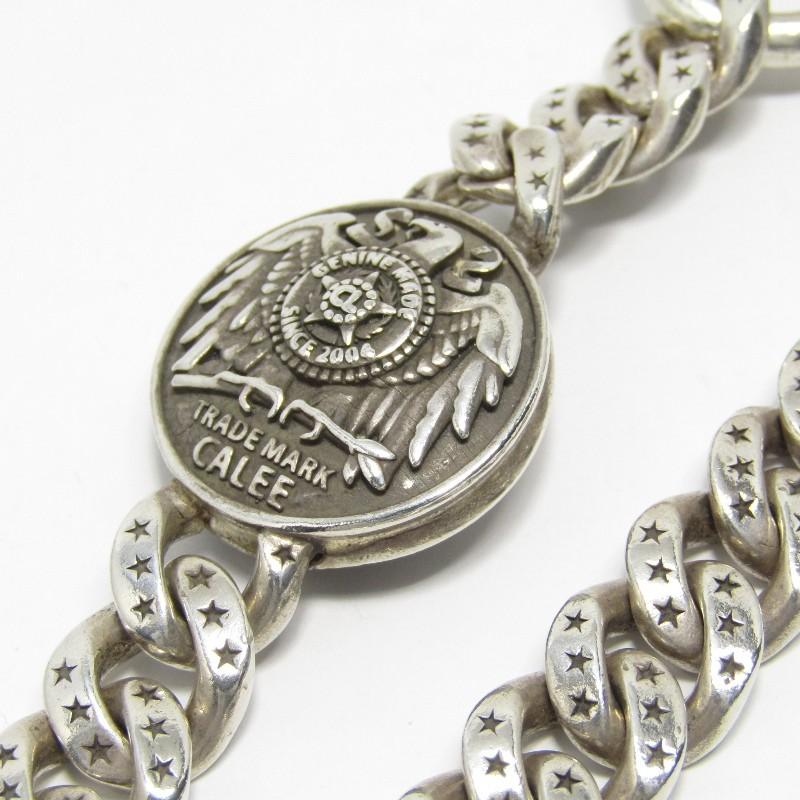 CALEE キャリー ウォレットチェーン コンチョ 17AW046AC Silver Concho Wallet Chain イーグル シルバー925 中古 30009441 : クラシック ...