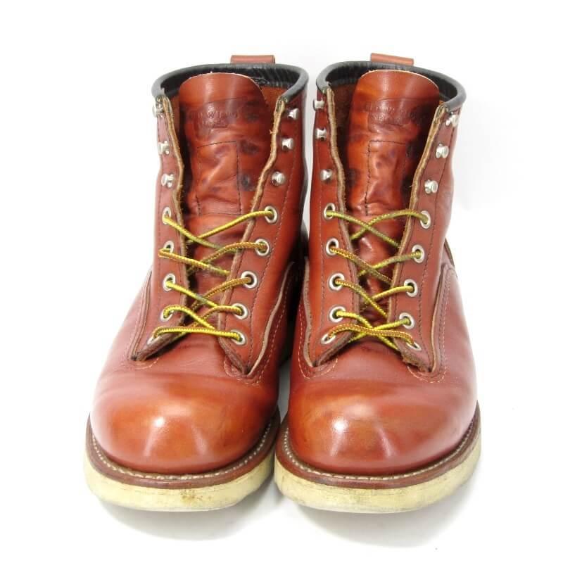 RED WING SHOES REDWING レッドウイング US8D 26cm ラインマン 2907 LINEMAN レースアップブーツ ...