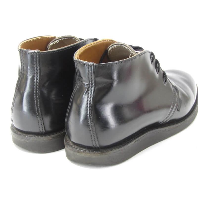 RED WING SHOES REDWING レッドウイング US8D 26cm ポストマン チャッカ 9196 POSTMAN CHUKKA ブラック シャパラル 30011243 ...