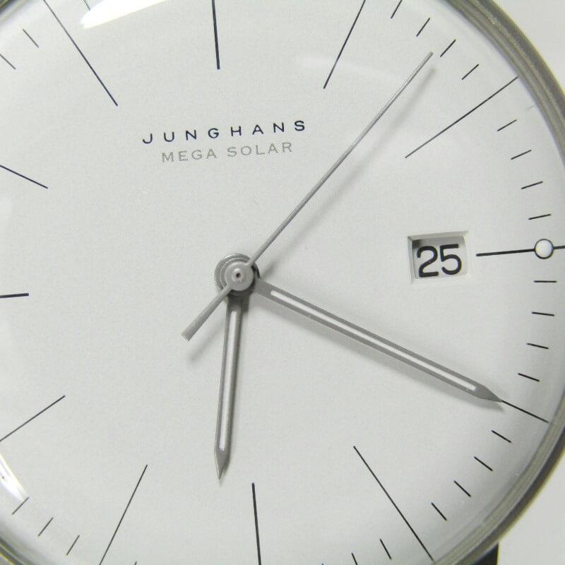 JUNGHANS ユンハンス Max Bill Mega Solar 059 2022 48 マックスビル メガ ソーラー 38mm チタニウム グレー 30012372 : クラシック ...