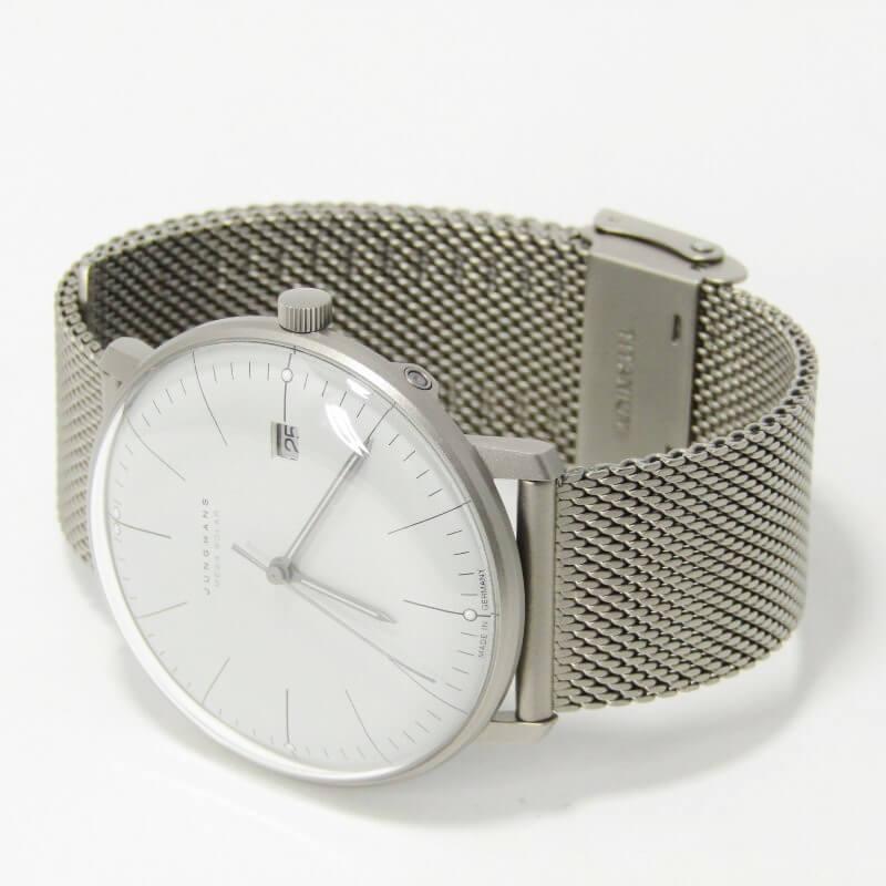 JUNGHANS ユンハンス Max Bill Mega Solar 059 2022 48 マックスビル メガ ソーラー 38mm チタニウム グレー 30012372 : クラシック ...