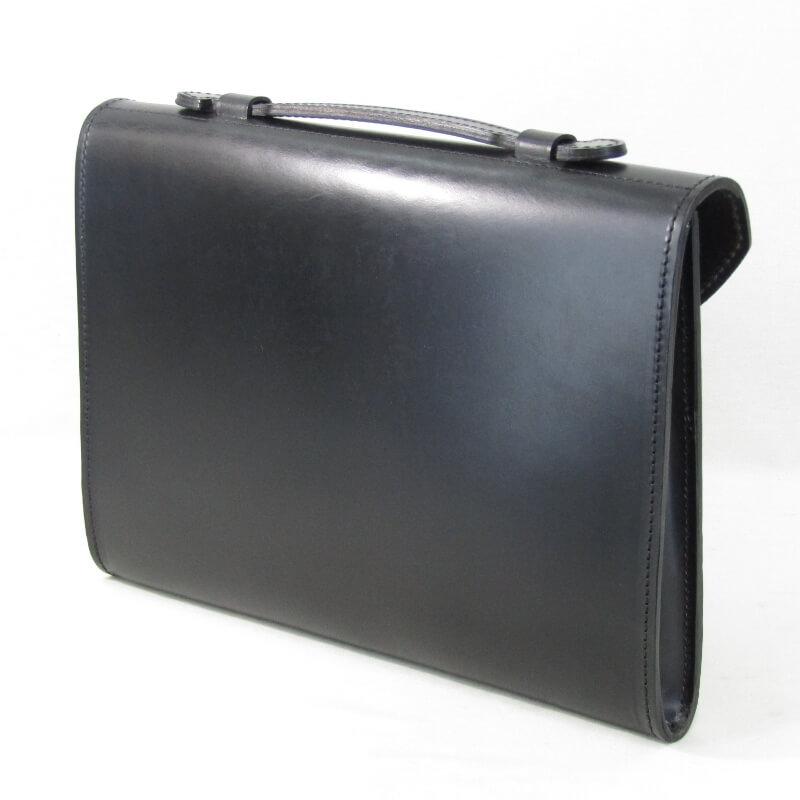 GLENROYAL グレンロイヤル ブリーフケース BEAMS F 別注 ブライドルレザー FLAPOVER 21-62-0142-175 ブラック 黒 30012538 : クラシック ...