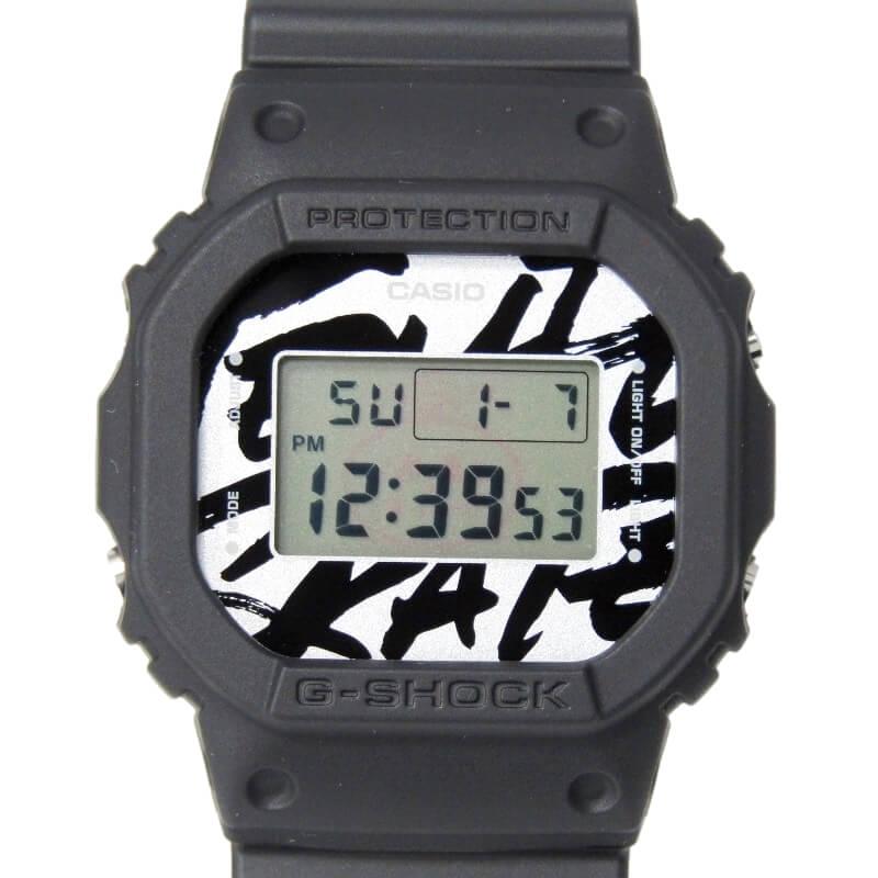 美品 CASIO G-SHOCK Gショック DW-5600VT Temple of Skate コラボ 本体のみ ブラック 黒 ...