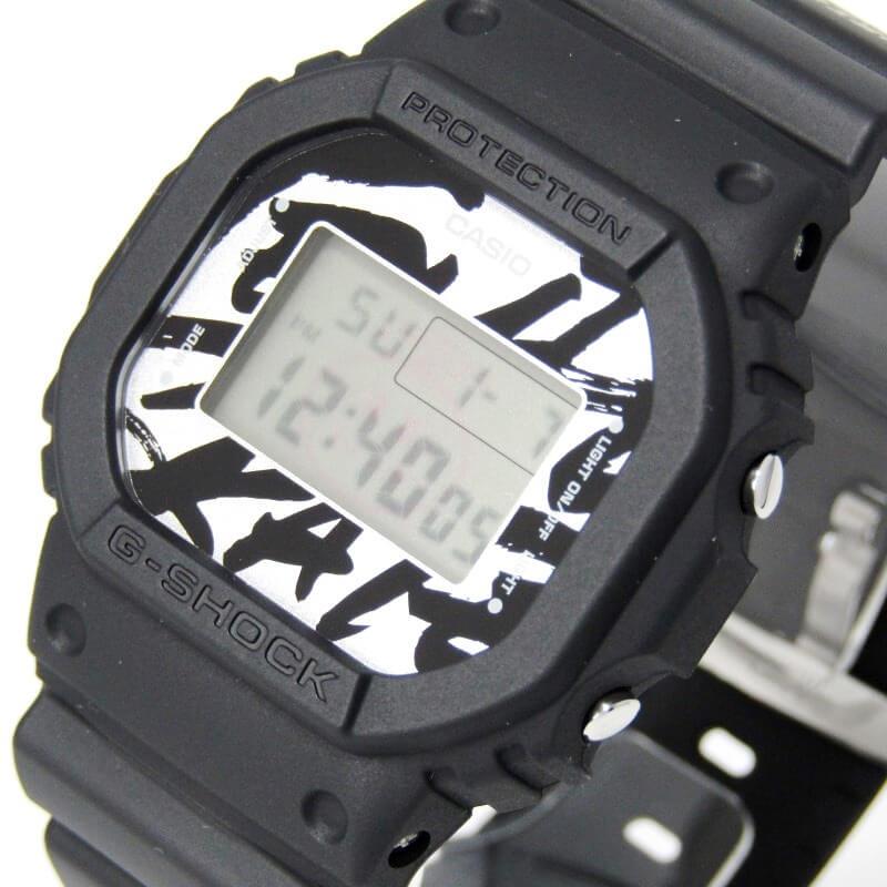 美品 CASIO G-SHOCK Gショック DW-5600VT Temple of Skate コラボ 本体のみ ブラック 黒 ...