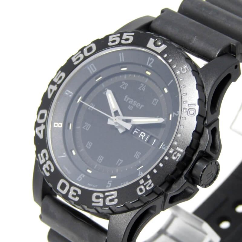 TRASER トレーサー P66 Shade 104207 TYPE6 MIL-G ミリタリーウォッチ シェード クオーツ 腕時計 ブラック 黒 30013003 : クラシック - 通販 ...
