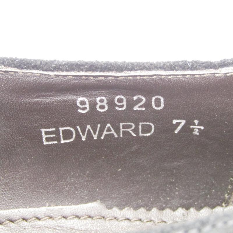 JALAN SRIWIJAYA 未使用 ジャランスリワヤ サイドエラスティック 98920 スリッポン ダイナイト 黒 スエード UK7.5 ...