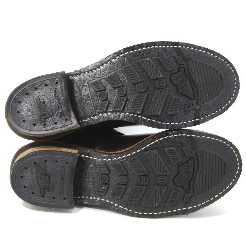 RED WING SHOES 未使用 REDWING レッドウィング US9D 27cm エンジニアブーツ 2268 スチールトゥ 11インチ ブラック クローム 箱付 35001237 ...