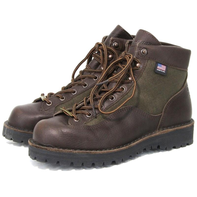 Danner 未使用 ダナー US8.5EE 26.5cm ダナーライト2 33020 白タグ フルグレインレザー ゴアテックス ダークブラウン 茶 35001900 : クラシック - 通販 ...