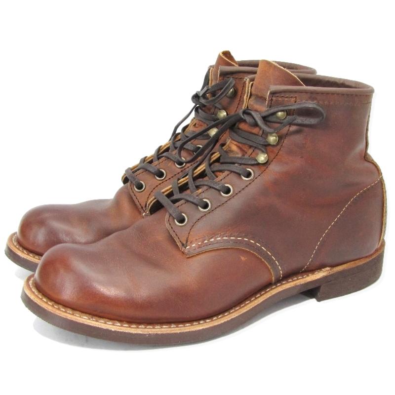 RED WING SHOES REDWING レッドウィング US7.5D 25.5cm ブラックスミス 3343 BLACKSMITH 22年製 ワークブーツ 赤茶 カッパー ラフ＆タフ ...