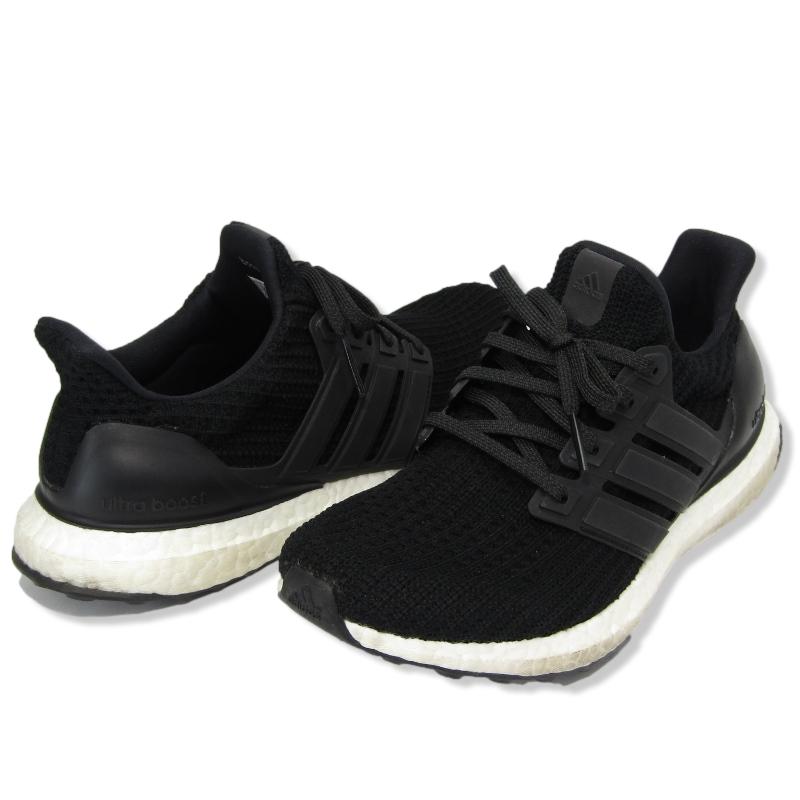 adidas アディダス 25cm UltraBOOST BB6166 ウルトラブースト 18年製 コアブラック ランニングシューズ ...