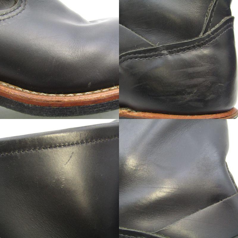 RED WING SHOES REDWING レッドウィング US8.5D 26.5cm エンジニアブーツ 2268 プルオンブーツ 08年製 スチールトゥ ブラック クローム ...