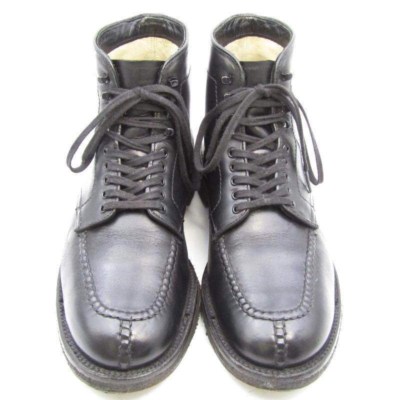 ALDEN Alden オールデン US8.5D 26.5cm タンカーブーツ 45491H クロムエクセル ミリタリーラスト Tanker Boot ブラック 黒 35003058 ...