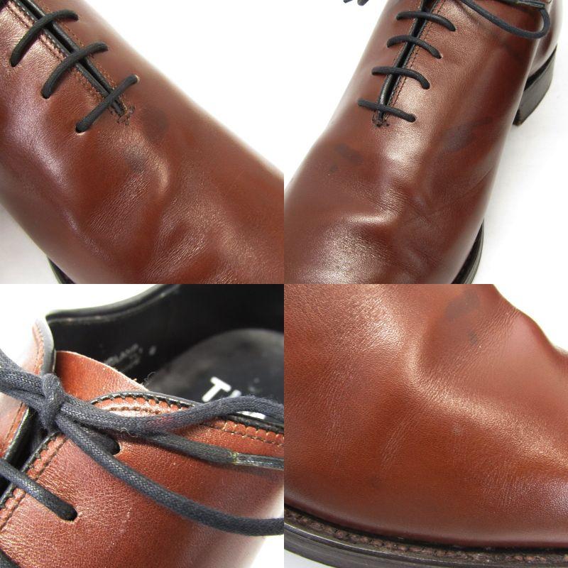 TIM LITTLE × GIEVES ティムリトル UK8 ホールカットシューズ カーフレザー ギーブス RED HOUSE 英国製 ...