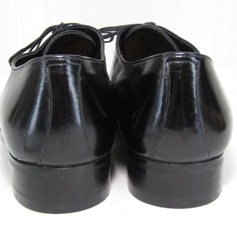 美品 Marelli マレリー 25.5cm キャップトゥ 7514 カーフレザー ストレートチップ 短靴 日本製 内羽根 ブラック 黒 35003174 : クラシック - 通販 ...