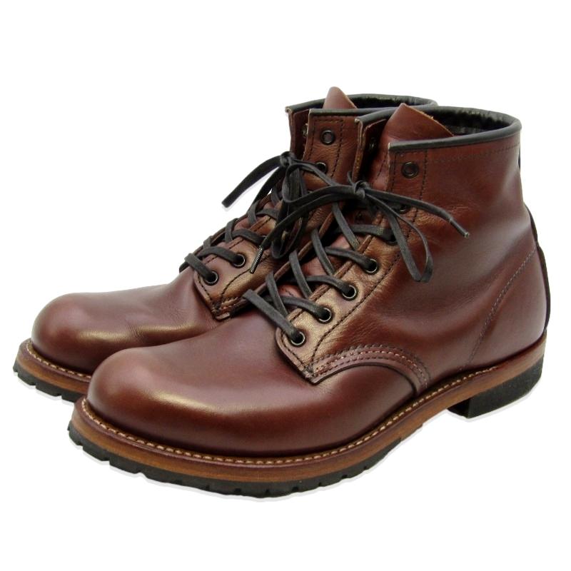 美品 REDWING レッドウィング US8D 26cm ベックマン ラウンド 9011 2012年製 プレーントゥ ブラックチェリー フェザーストーン 35003716 : 35003716 ...