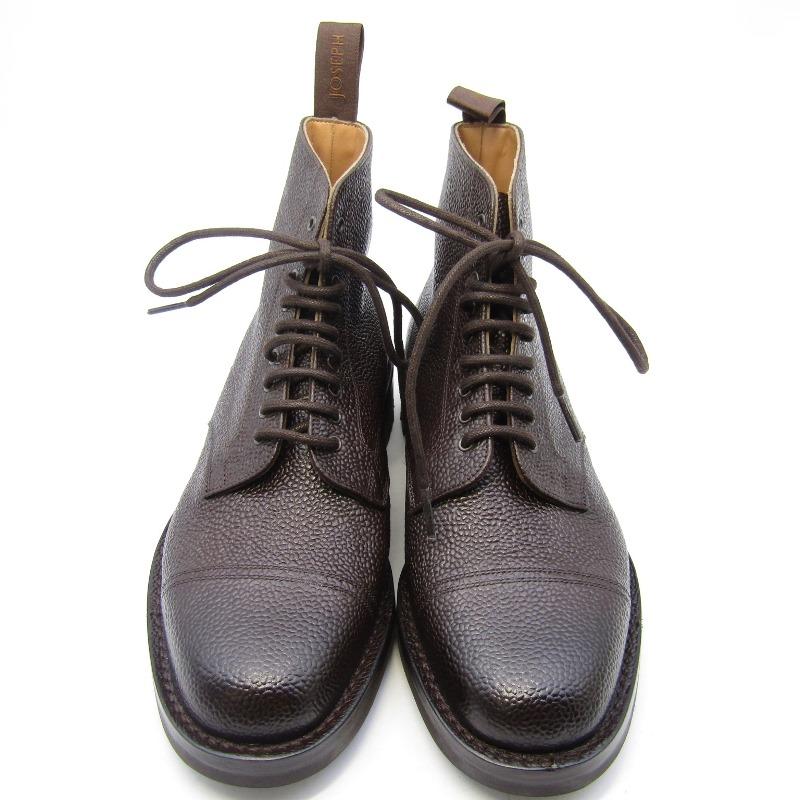 未使用 JOSEPH CHEANEY チーニー UK6.5F ギブソンブーツ PENNINE II C グレインカーフ ペナインコマンドソール ...