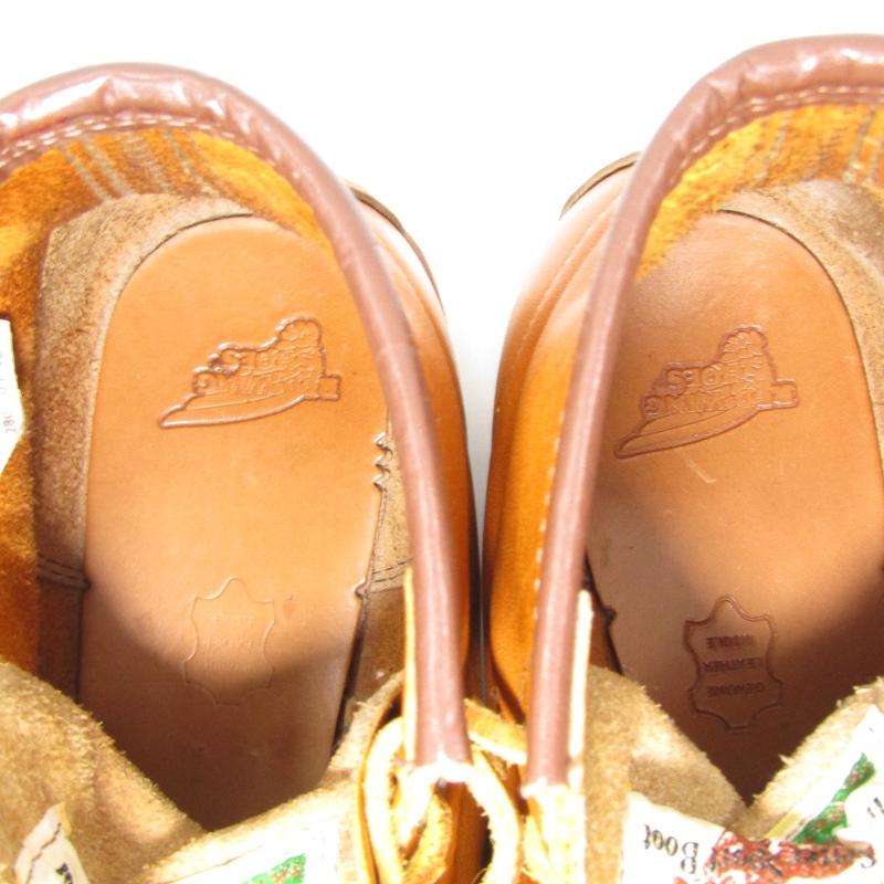 RED WING SHOES REDWING レッドウィング US7.5E 25.5cm モックトゥ 9875 四角犬タグ 復刻 2015年製 ワークブーツ ゴールドラセット セコイア ...