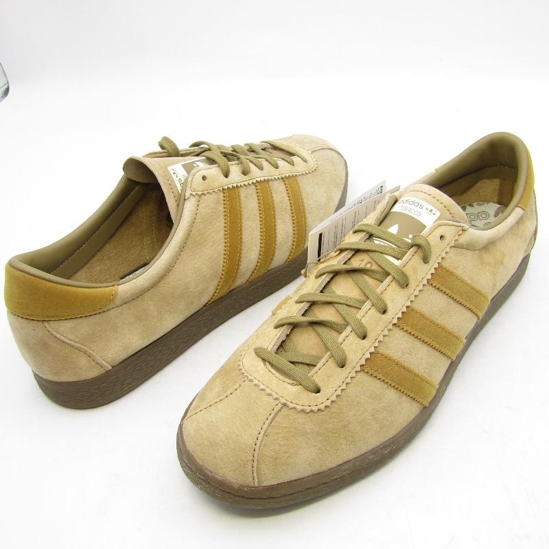 adidas 未使用 アディダス 28.5cm Tobacco Gruen GY7396 タバコ グルーエン スエード 22年製 ブラウン PANTONE/MESA/GUM 35004243 ...