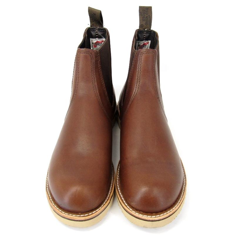 RED WING SHOES 未使用 REDWING レッドウィング US9D 27cm クラシックチェルシー 3190 2023年製 サイドゴアブーツ ブラウン アンバーハーネス ...