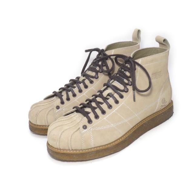 美品 adidas Originals by NEIGHBORHOOD アディダス NH SHELLTOE BOOTS スエード シェルトゥ ...