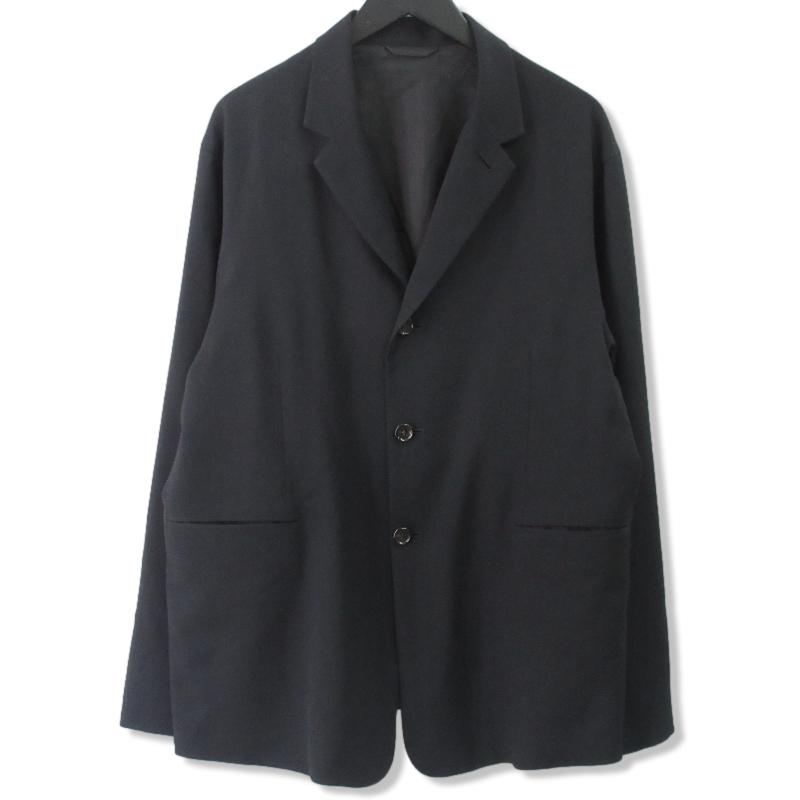 美品 THEE シー 3 button box jacket PW-JK-01-A 3釦 ボックスジャケット ブラック 黒 2 メンズ 中古 ...