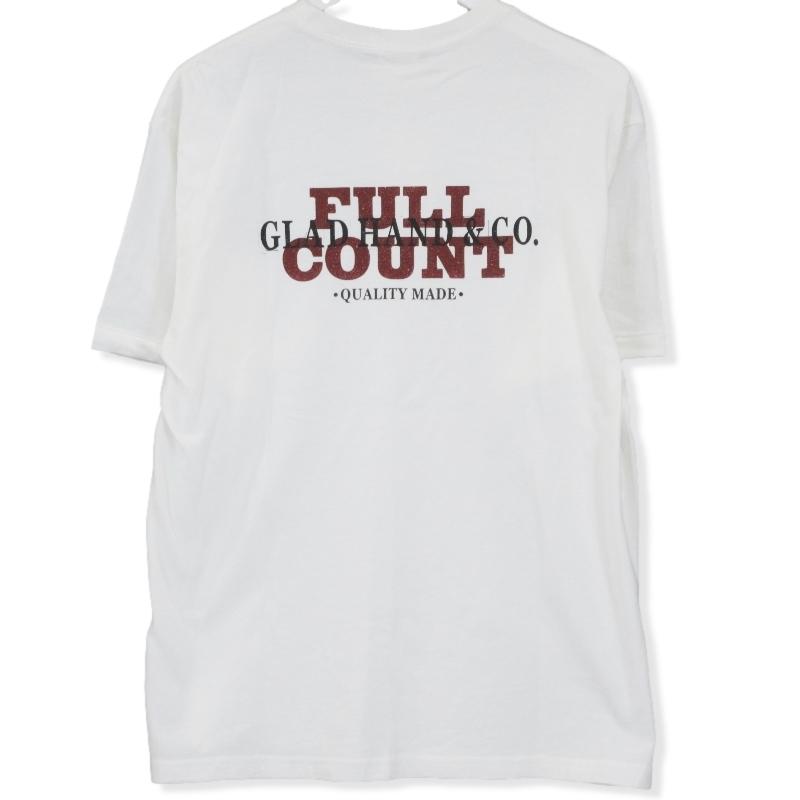 GLAD HAND × FULLCOUNT グラッドハンド フルカウント LOGO S/S T-SHIRTS ロゴ ポケット 半袖Tシャツ ...