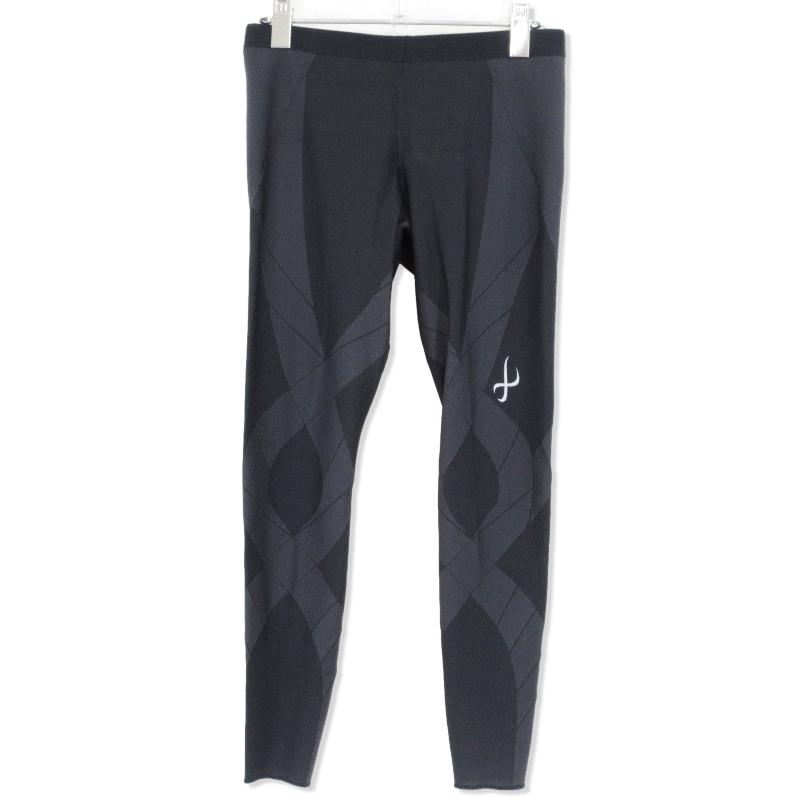 未使用 CW-X シーダブリューエックス スポーツタイツ GENERATOR MODEL COOL HZO779 スキニーパンツ ブラック BL L メンズ 中古 43000587 : ...
