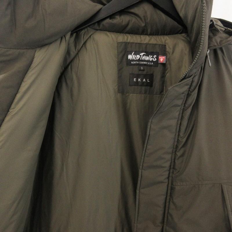 WILD THINGS 良品 WILDTHINGS × EKAL ワイルドシングス エカル モンスターパーカー WT21532SN-EK 中綿ジャケット オリーブ S 43002732 ...