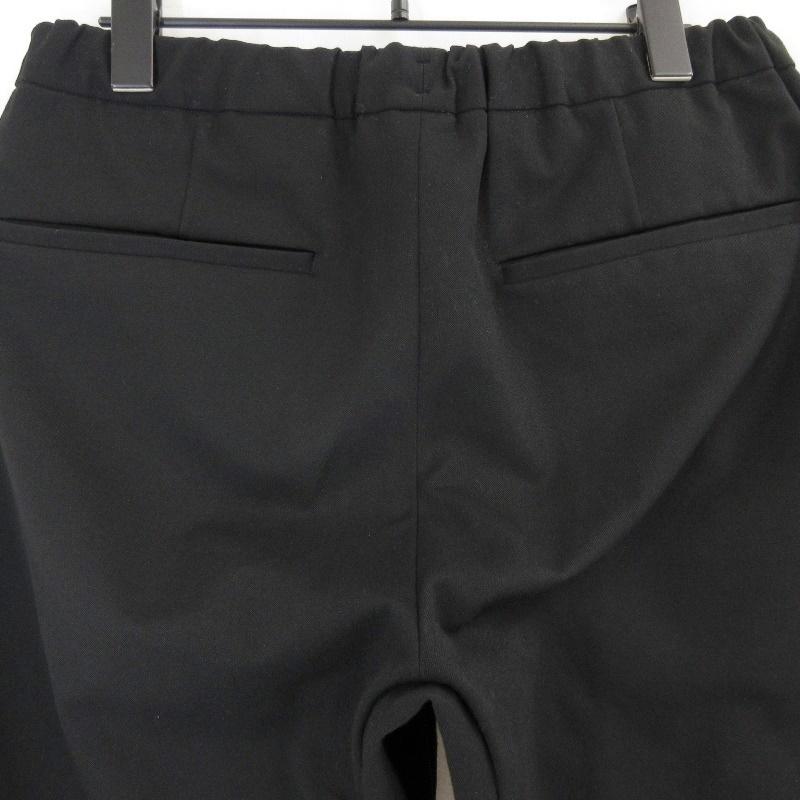 YAECA ヤエカ ERGONOMIC RIB PANTS 15616 エルゴノミック リブ パンツ ジョガーパンツ ブラック 黒 M ...