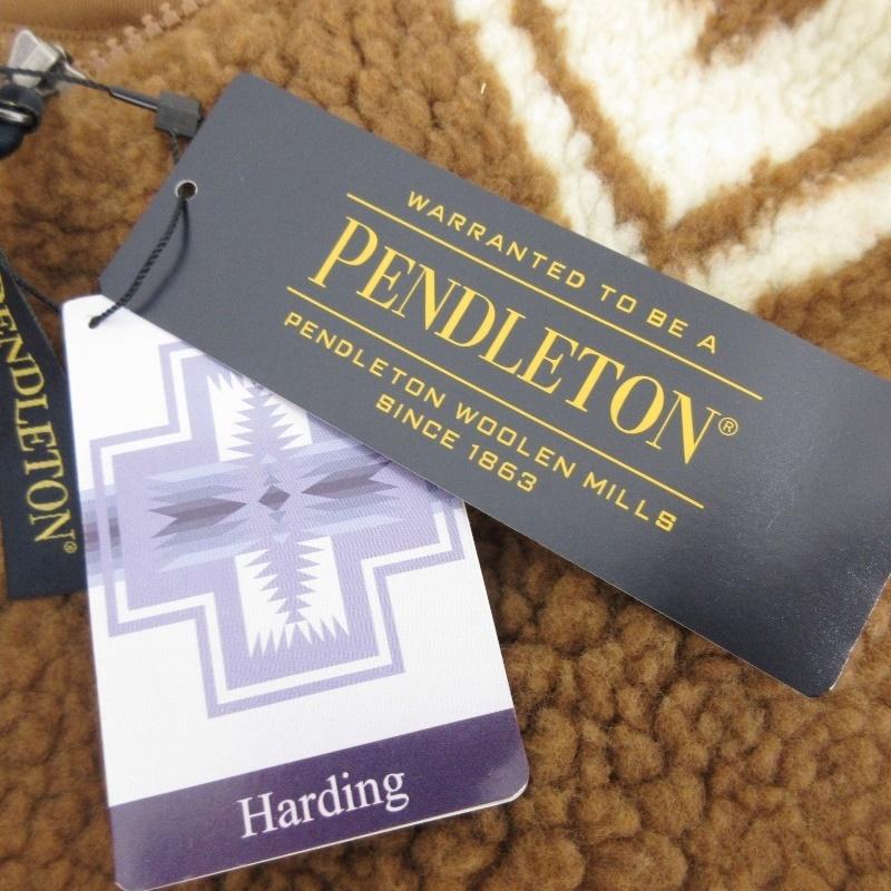 未使用 PENDLETON ペンドルトン JQ Boa Stand Blouson 0475-1014 ボアフリースジャケット キャメル L 43003395 :43003395:クラシック ...