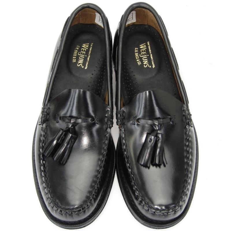 未使用 G.H.BASS ジーエイチバス US7.5E 25.5cm ラーキン タッセルローファー BA11015H LARKIN MOC ...