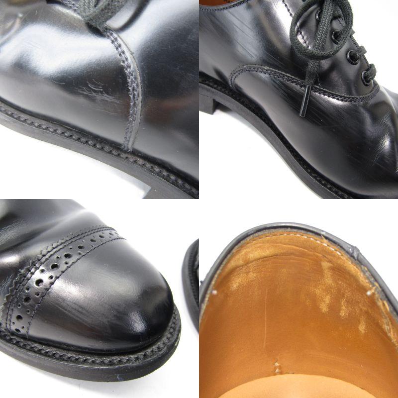 SANDERS サンダース UK8 パンチドキャップトゥ 1947B Military SANDERS サンダース UK8 パンチドキャップトゥ 1947B Military