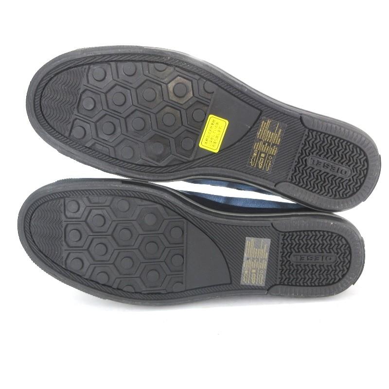 DIESEL 未使用 ディーゼル EXPOSURE LOW 1 デニム 加工 エクスポージャー ローカット INDIGO 27cm 箱付 ...