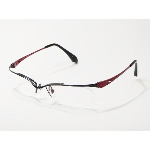 DUN ドゥアン 三工光学 DUN-2099 col.4 メタル ナイロール チタン メガネフレーム 黒×赤 【中古】50004556 :50004556:クラシック - 通販 - Yahoo ...