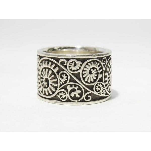 GARNI ガルニ Vine Pattern Ring バイン パターン リング GR13106 BK 17号 SV925 シルバー 指輪【中古】50004930 : クラシック - 通販 ...